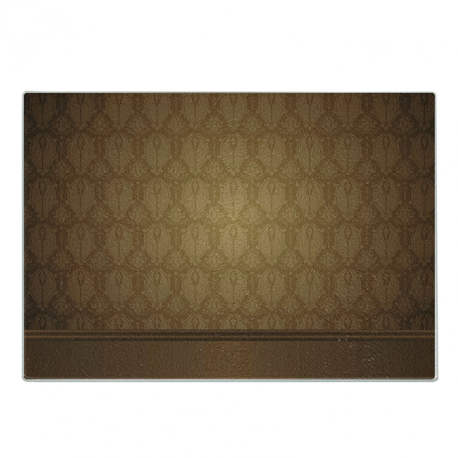 Tan Cutting Board, Antique Motifs with Damask Flowers Victorian ...