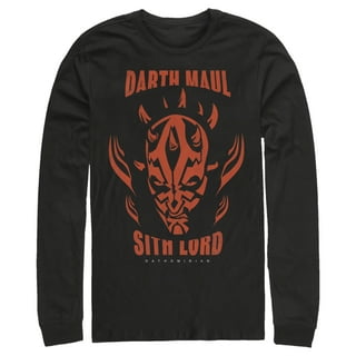 Star Wars Darth Maul Dark Lord of the Sith Neon Retro T-Shirt-4XLarge ...