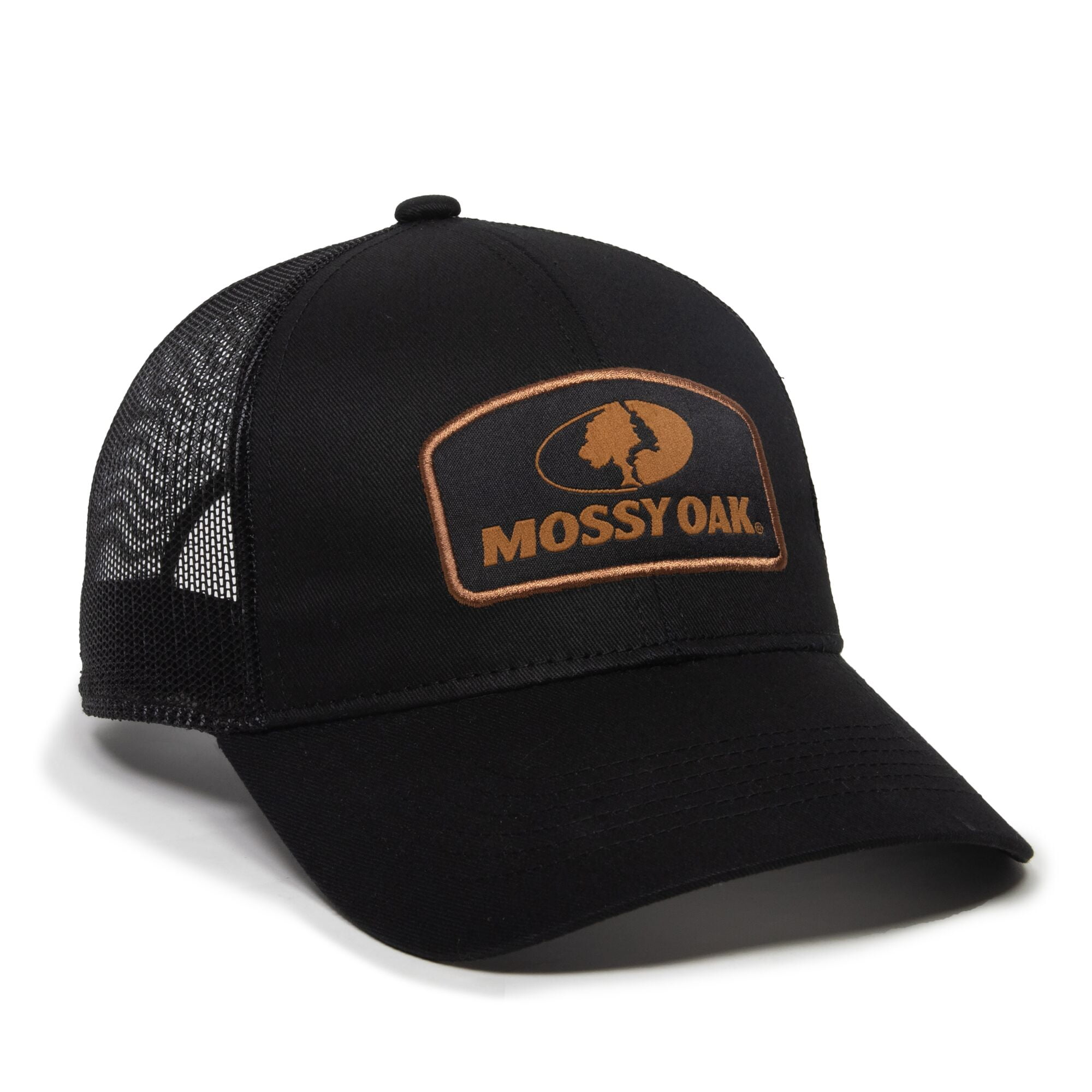 Mossy Oak Structured Baseball Style Hat, Black, Adult – Walmart ...