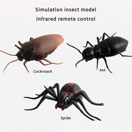 Gprince Infrared Remote Control Electric Cockroach Toys Simulation ...