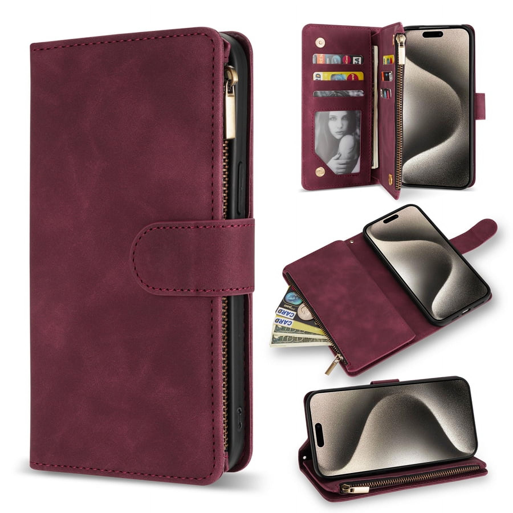 Click here for Phonecasecanadasale Wallet Multi-Card Zipper Kicks... prices