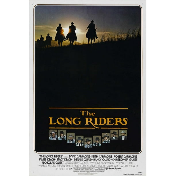 The Long Riders Posters The Long Riders Movie Poster 12In x 16In Print ...