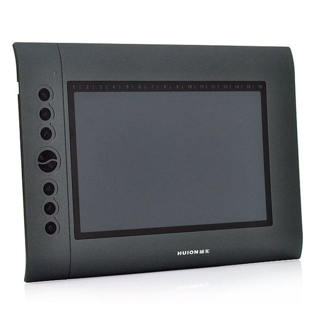 10"x6"USB Professional Art Graphics Drawing Pen Tablet With Touch Pen ...