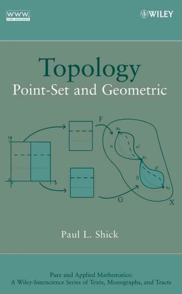 Pre-Owned Pure and Applied Mathematics: A Wiley Te Topology: Point-Set ...