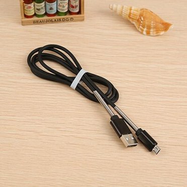 AT&T LMC03-SLV Illuminated USB to Micro-USB Cable, 3ft (Silver ...