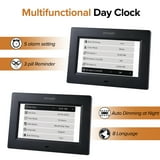 Mitoart Digital Alarm Clock for Dementia Seniors with Date and Day of ...