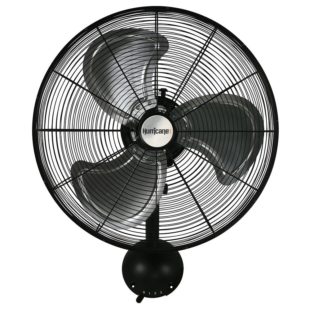 Hurricane Wall Mount Fan - 20 Inch, Pro Series, High Velocity, Heavy ...