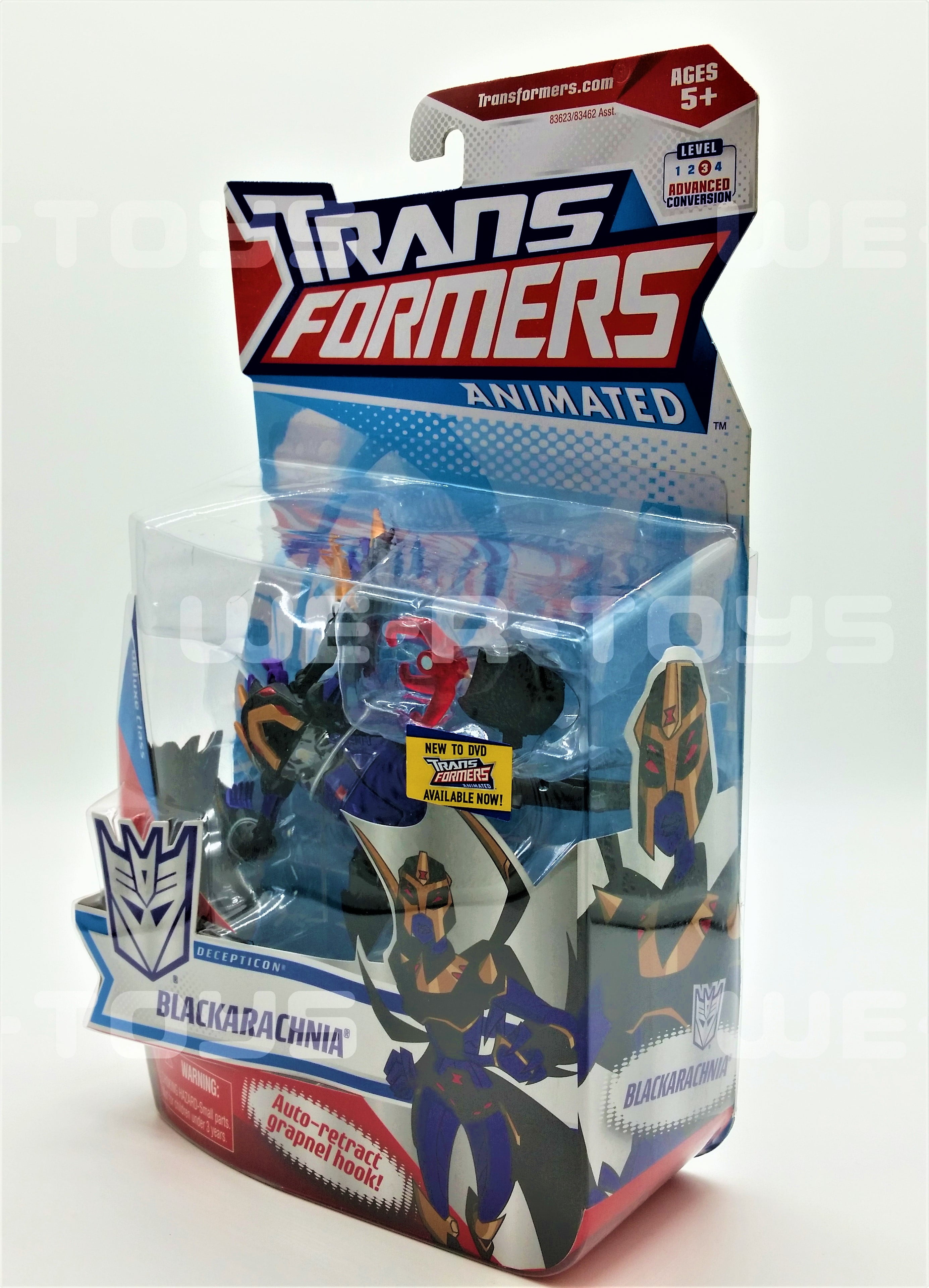 Transformers Animated Optimus Prime And Blackarachnia