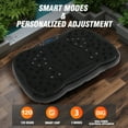 Vibration Plate Exercise Machine with Resistance Bands, Vibrating Plate ...
