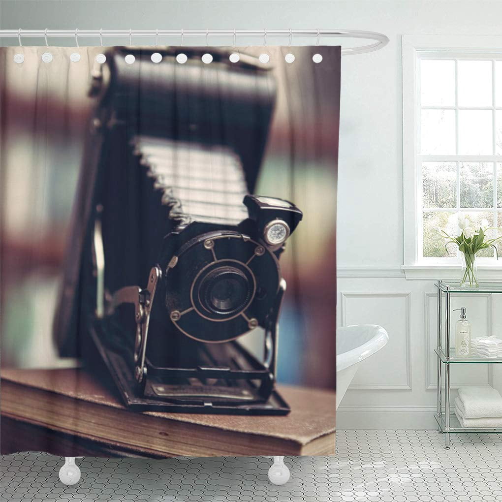 CYNLON Folding Vintage Camera Antique Old Fashioned Photography Lens ...