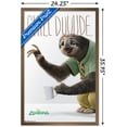 Disney Pixar Zootopia - Flash Wall Poster, 22.375" x 34", Framed ...