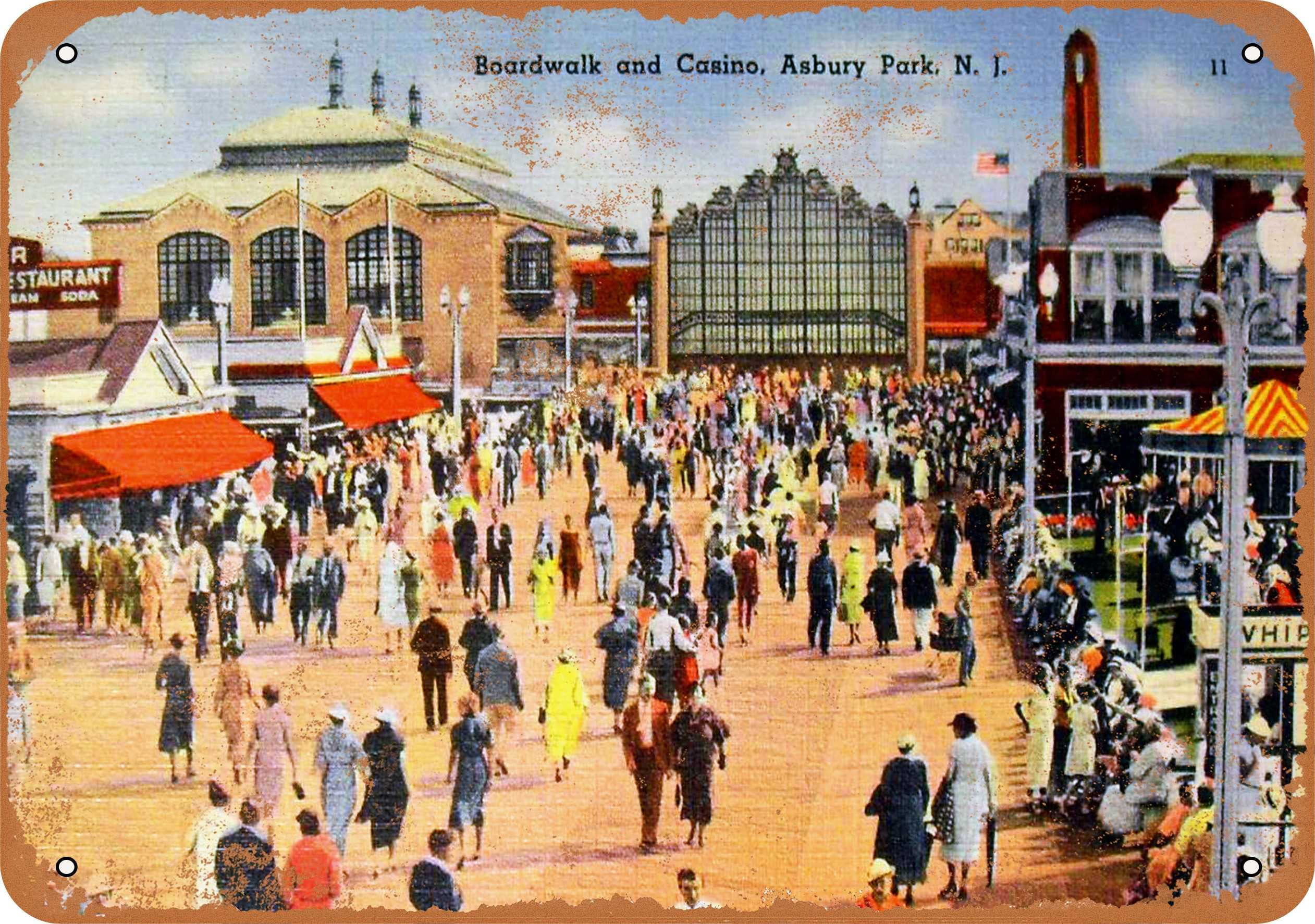 Boardwalk Sign Custom Boardwalk Boardwalk Game Sign Vintage Style Sign ...