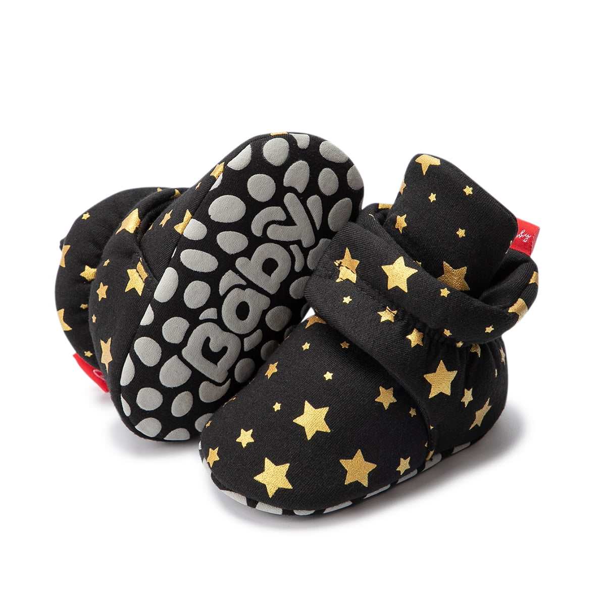 Meckior Baby Girls Boys Cotton Boots Newborn Winter Cozy Fleece Booties ...