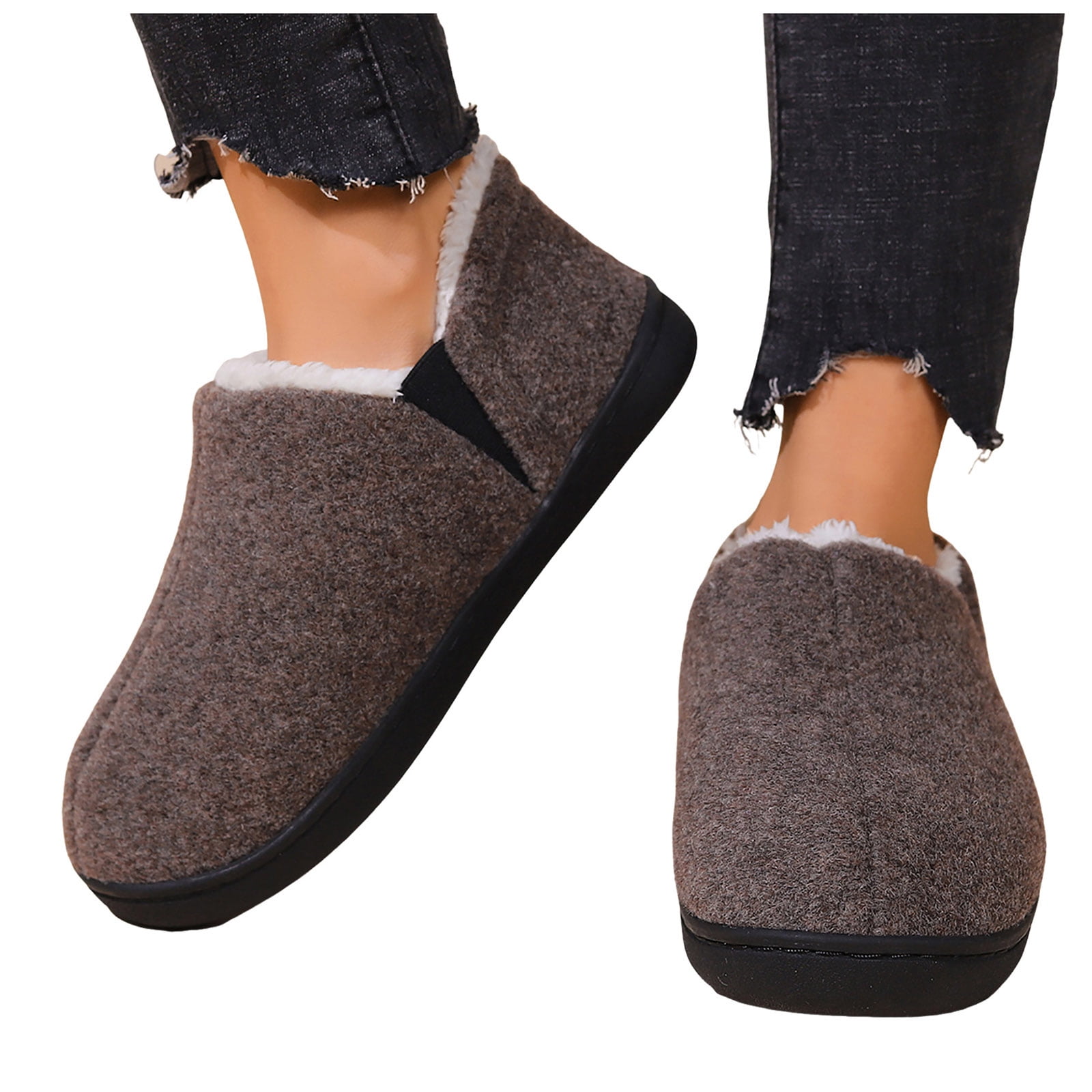 Click here for Rokment Womens Mens Winter Snow Boots Indoor Slipp... prices