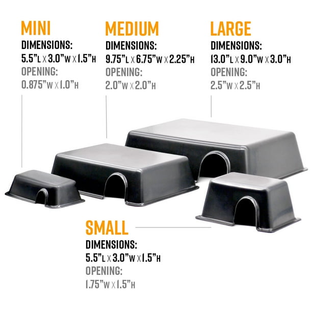 Reptile Hide Box - Walmart.com