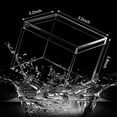 8 Pieces Clear Acrylic Plastic Jewelry Box Mini Storage Cube Containers ...