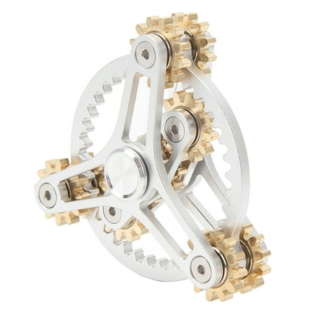 Gears Linkage Toys, Pure Brass Reduce Anxiety Gears Linkage Toy ...