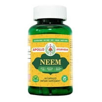Organic Neem 5000mg Capsules | Natural Skin Support & Blood Purifier ...