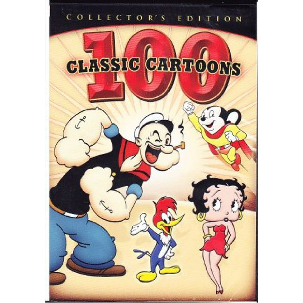 100 Classic Cartoons [DVD] - Walmart.com - Walmart.com