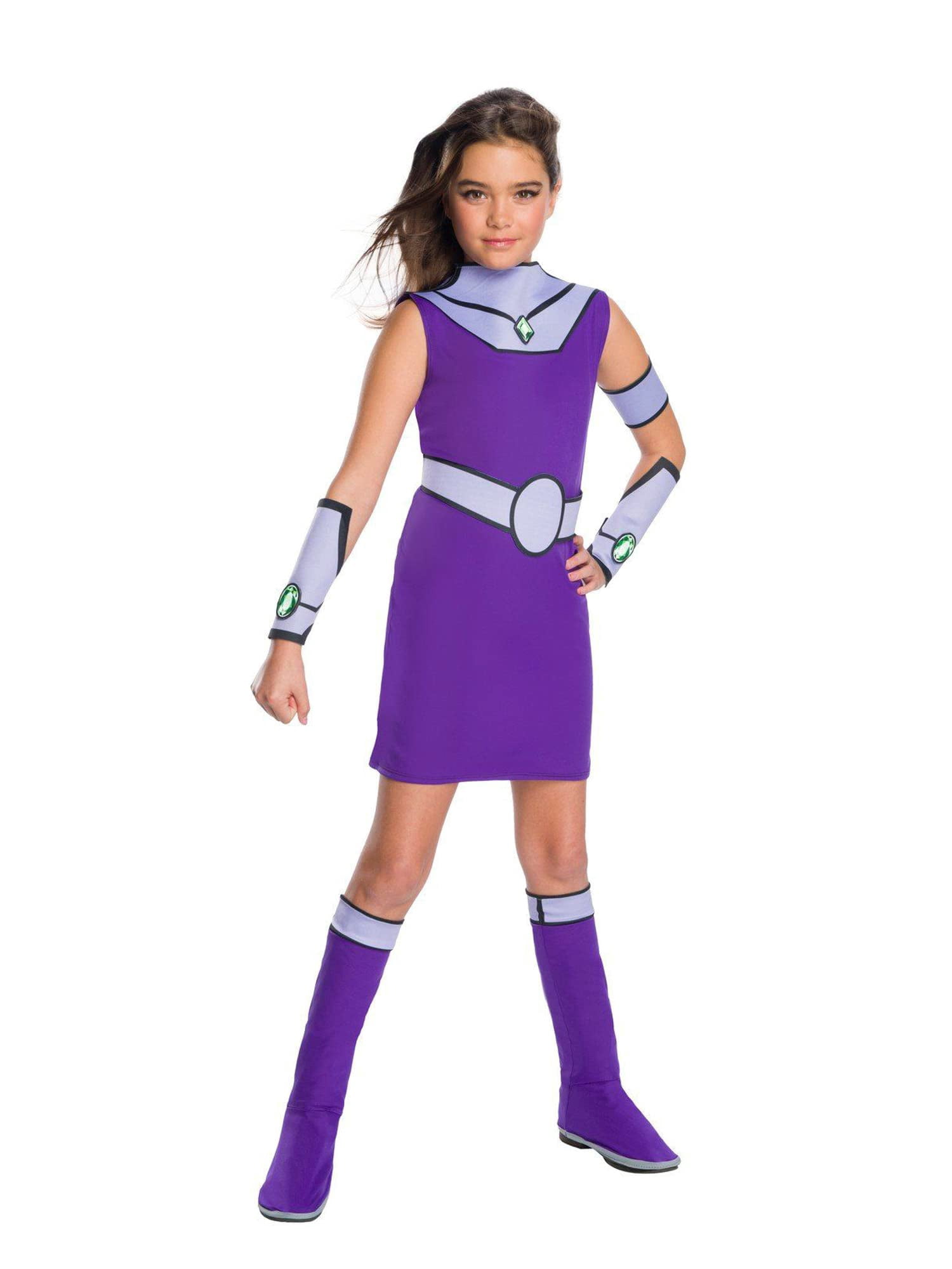 Teen Titans Go Movie Costume Deluxe Starfire, Small Rubie's NA ...