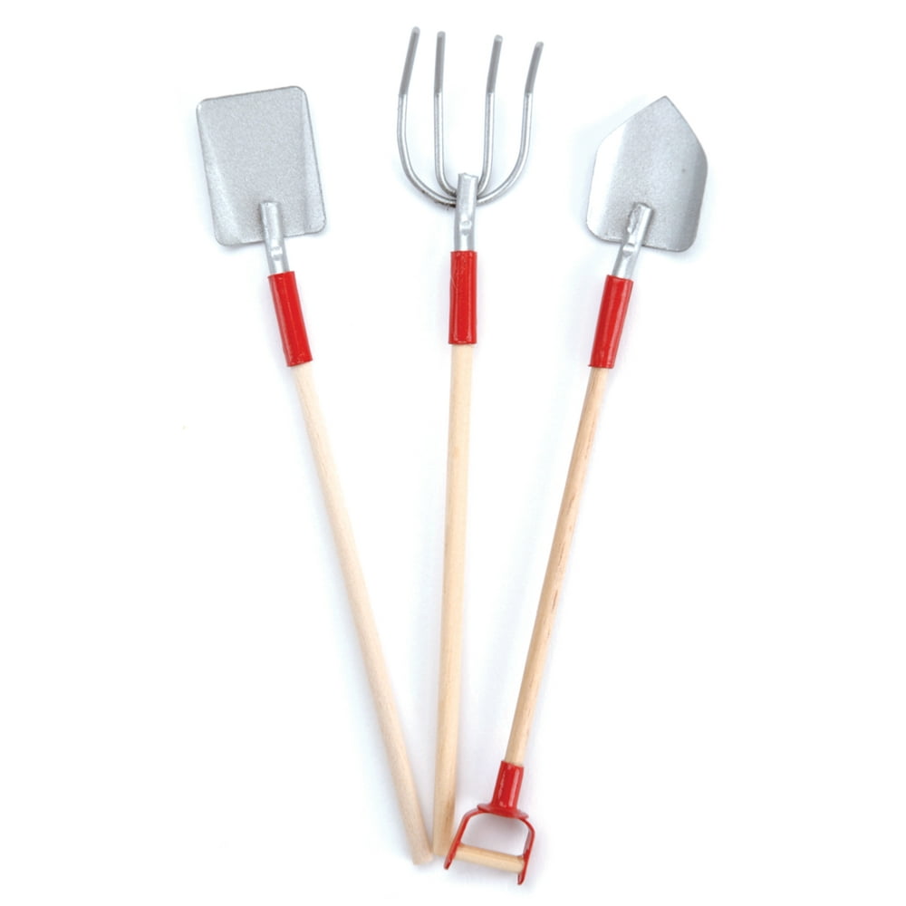 Timeless Miniatures Garden Tools, 3pk - Walmart.com - Walmart.com
