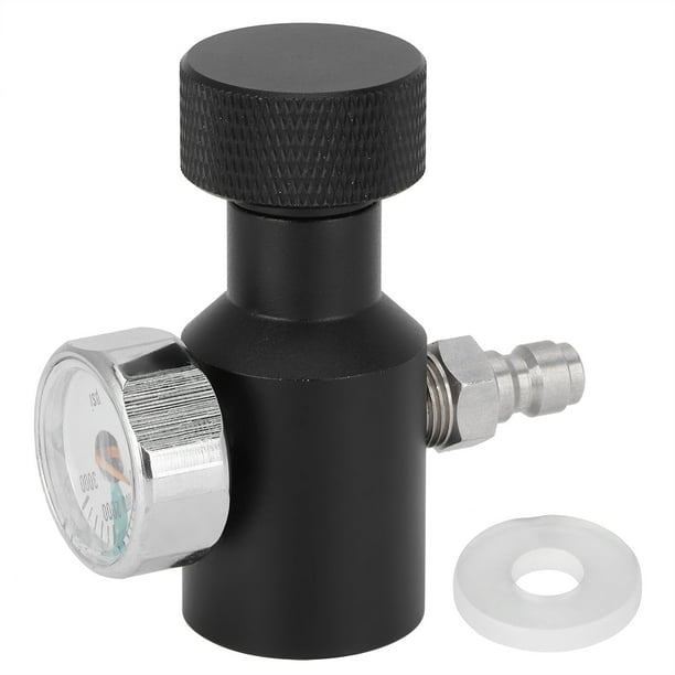 Co2 Adapter CO2 Cylinder Refill Adapter Regulator Accessory Male Connector For 0-3000psi Beer ...