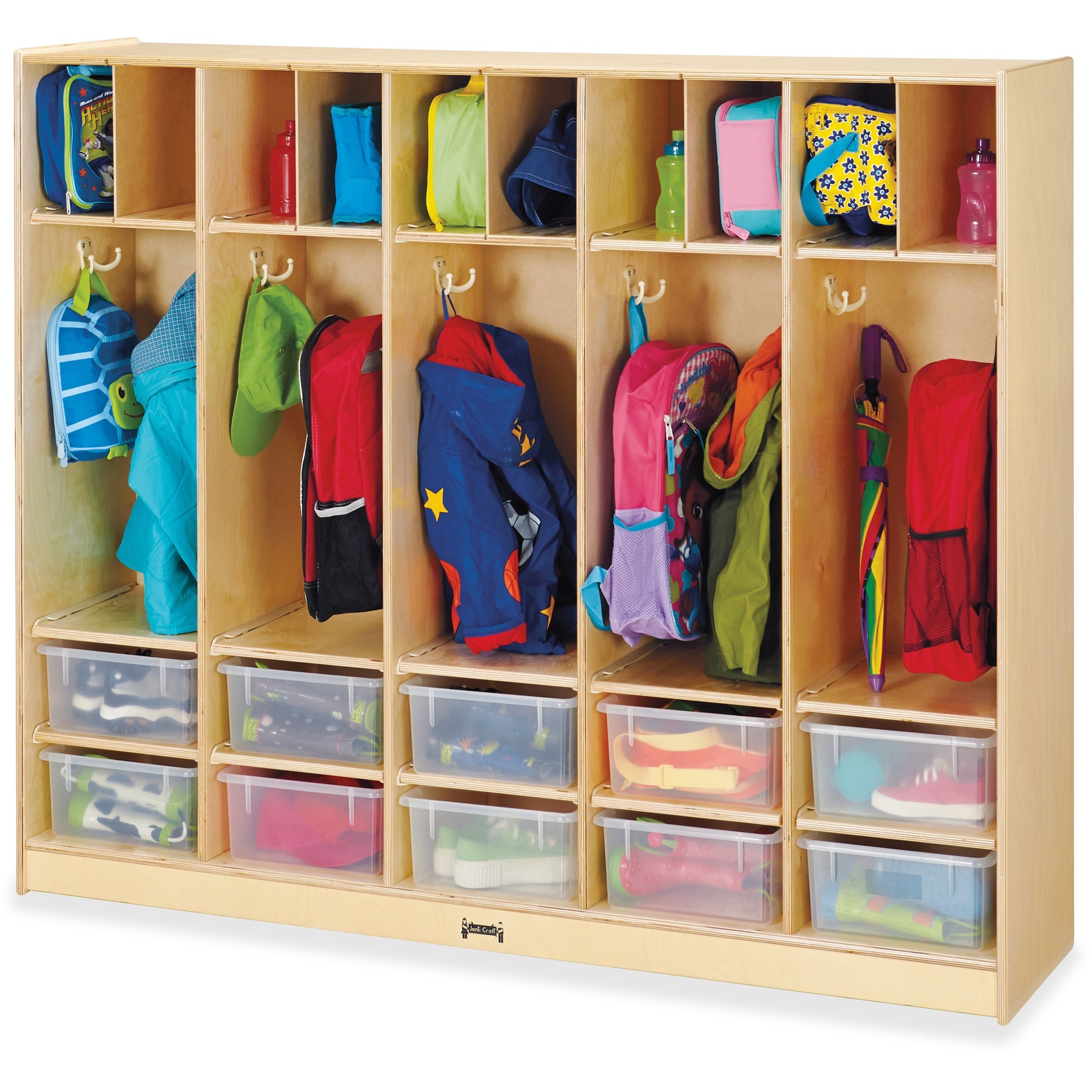 Jonti-Craft Rainbow Accents Large Locker Organizer - Walmart.com ...