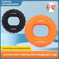 Crazyview Silicone Grip Strength Trainer, 3.07 Inch Hand Exerciser Ring ...