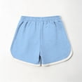 ADSSDQ Girls Shorts Trendy Mini Sports Short Elastic Waist Athletic ...