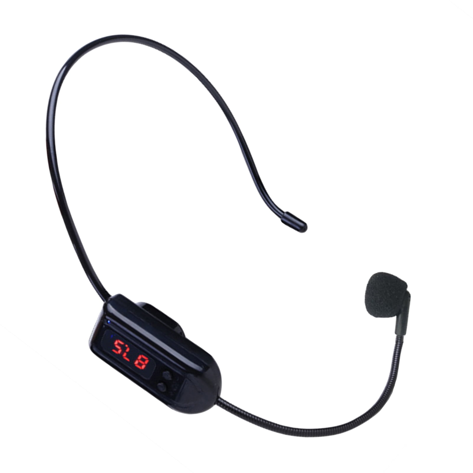 Wireless Microphone Head Mounted High Sensitivity Portable FM ...