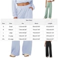 Antinious Women Solid Loose Workout Training Pocket Wide Leg Full ...