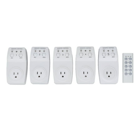 Remote Control Outlet Plug, 1200W Expand System Wireless Remote Control ...