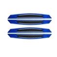 4Pcs Blue Reflective Car Bumper Stickers Anti-Collision Decals Epoxy ...