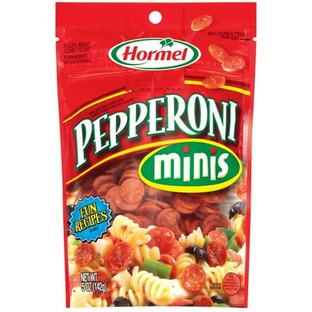 Hormel Pepperoni Minis, 5 oz - Walmart.com