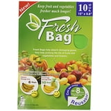 PRODUCE FRESH BAG 10PK 15X9.8IN/12PC MERCHSTRIP, Case Pack of 96 ...