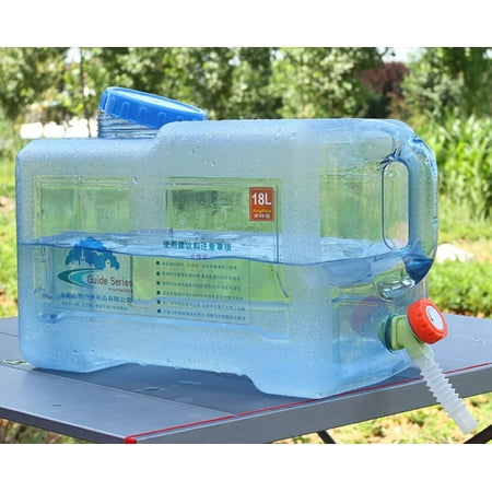 Plastic Water Container Blue Portable Tank with taps, Drop Tank ...