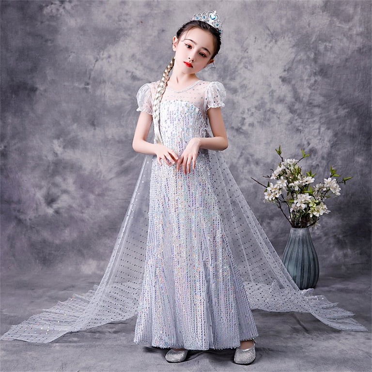 Little Girl Prom Dress Elsa