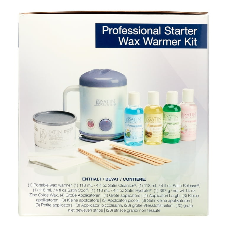 Starter Satin Smooth Professional Waxing Kit Satin Smooth Student Wax Kit