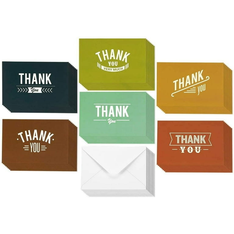 Masculine Thank You Cards