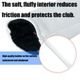 3. Golf Alignment Rod Cover Holder PU Leather Case for Club Protections ...