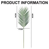 Gzkjswjs 8Pcs Artificial Palm Tree Leaves,for Palm Sunday,Wedding,Party ...