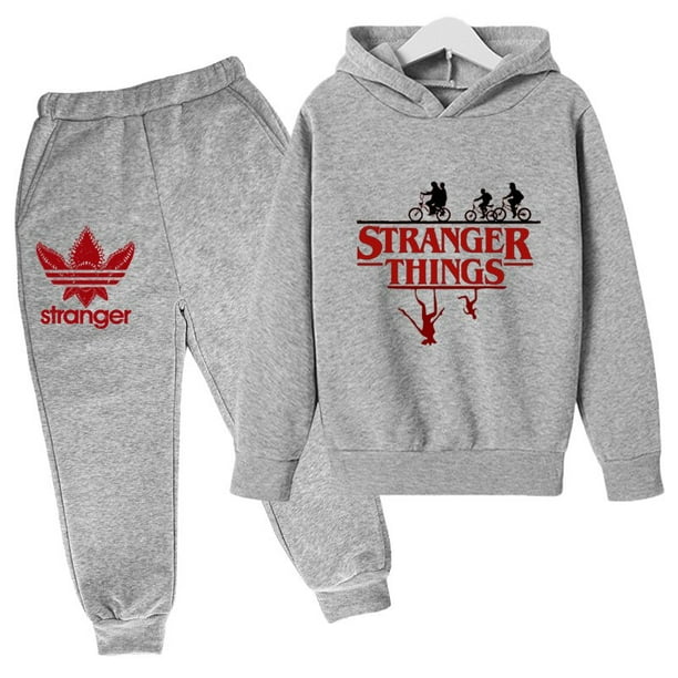 Children Hoodies Sports Clothes Girls Boys Stranger Things 4 Hellfire ...