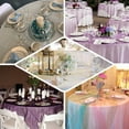 Efavormart Gold Organza Shimmering Square Table Linens, 72x72" Overlay ...