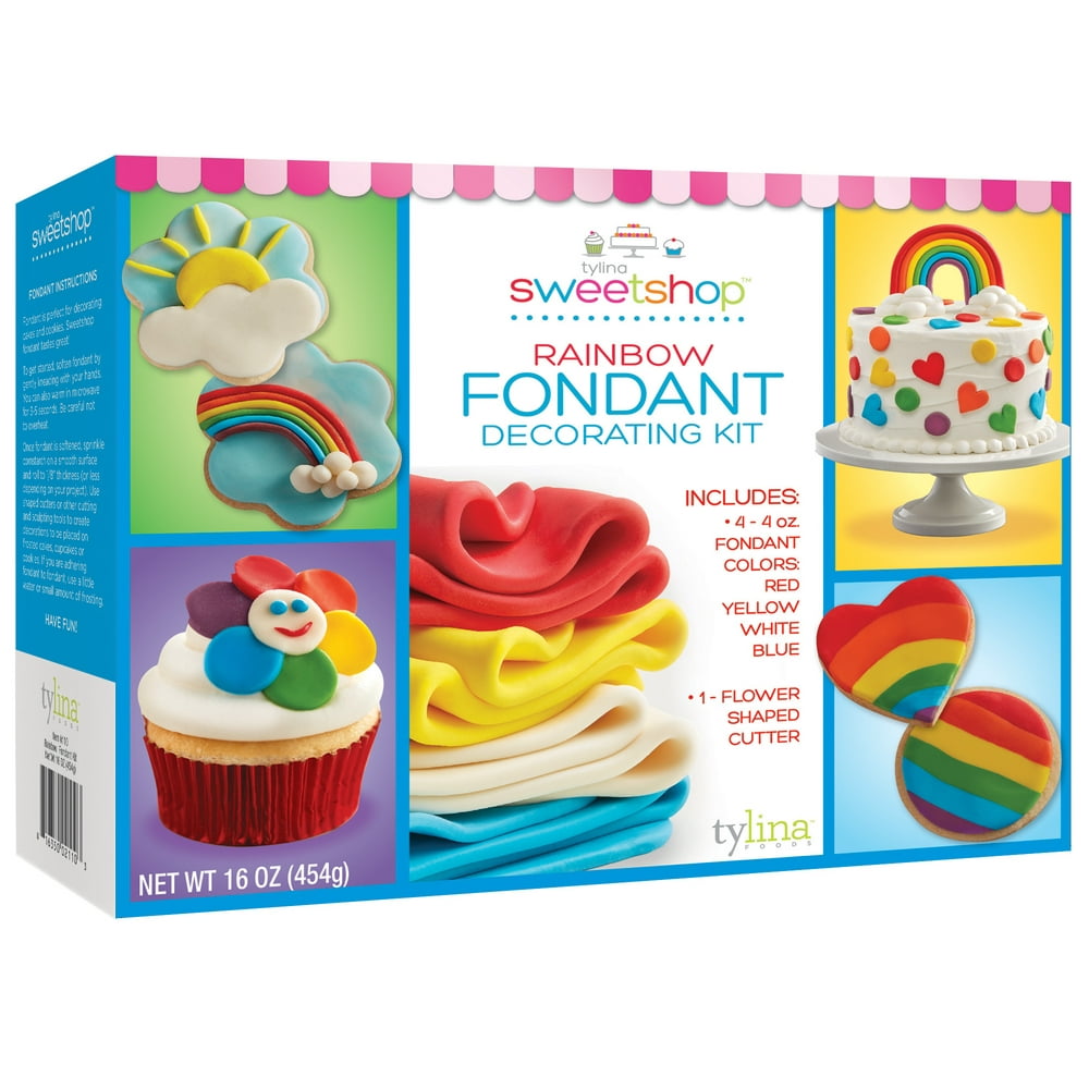 Sweetshop Rainbow Fondant Kit - Walmart.com - Walmart.com
