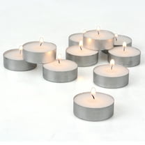 Way To Celebrate Unscented Long Burn Tealights, 50 Count - Walmart.com