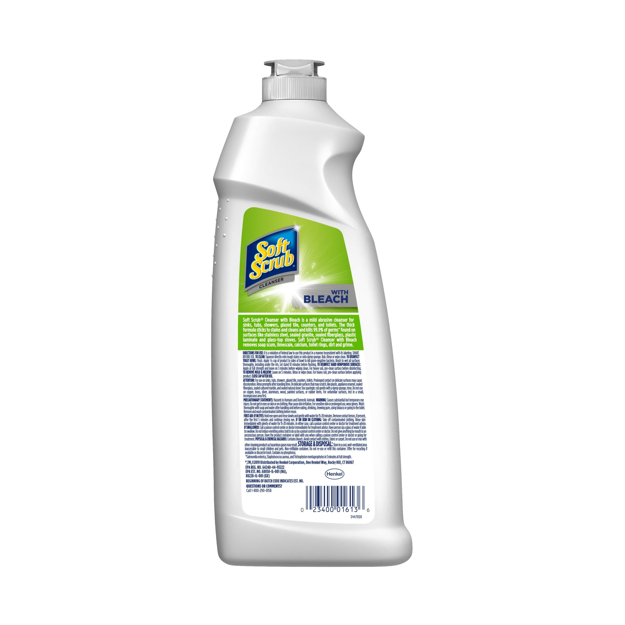 Buy Soft Scrub Antibacterial Multi Purpose Cleanser With Bleach Surface