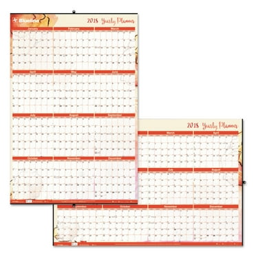 Laminated Gigantic Wall Calendar - Walmart.com