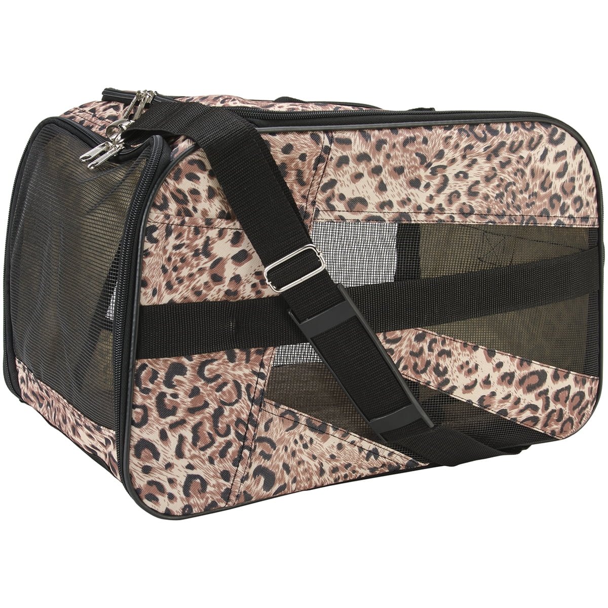 Pet Smart Cart Carrier - Medium 20"X4"X11"-Cheetah, Pk 1, Dbest ...