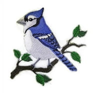 Simplicity Iron-On Blue Birds Applique, 2 Piece - Walmart.com