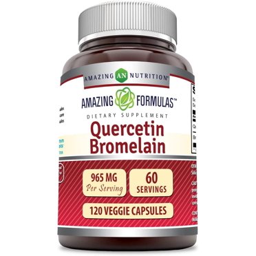 Amazing Formulas Quercetin 500 Mg 120 VCaps - Walmart.com